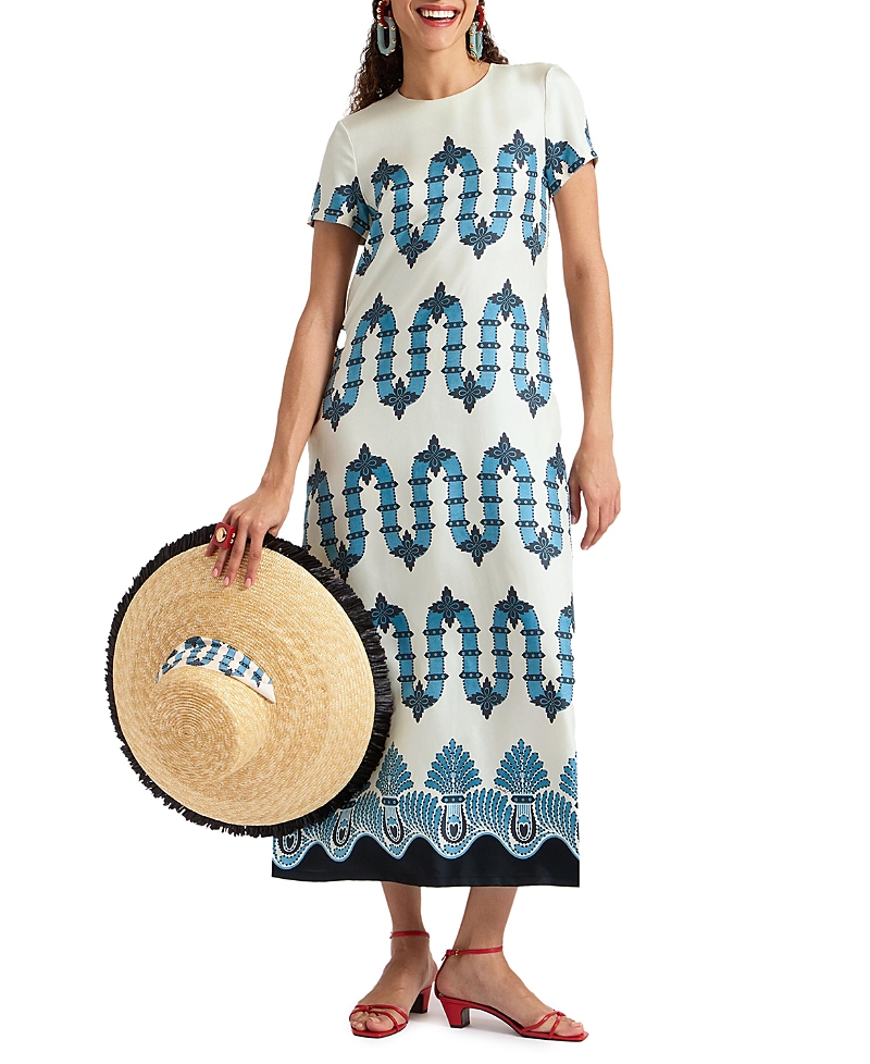 LA DOUBLEJ La Doublej Swing Printed Dress